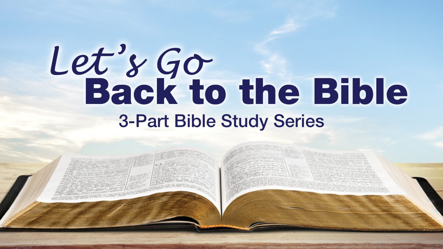 Videos: Back to the Bible | Palm Beach Lakes church of Christ